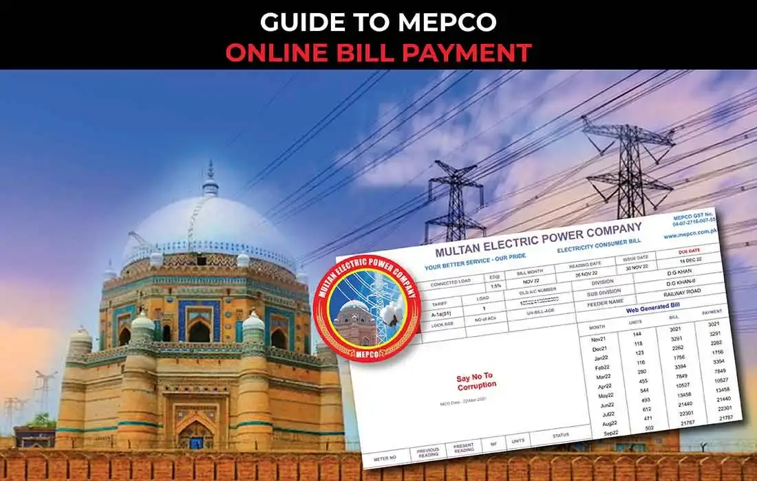 MEPCO Online Bill Payment Guide 2023